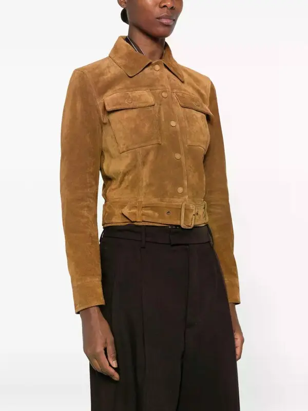 Saint Laurent Belted Waist Jacket