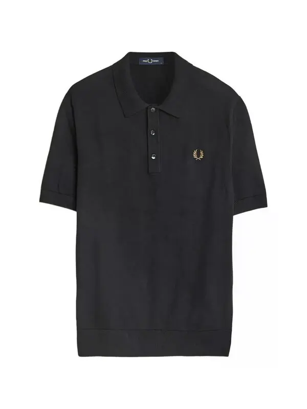Fred Perry Knitted Polo Shirt