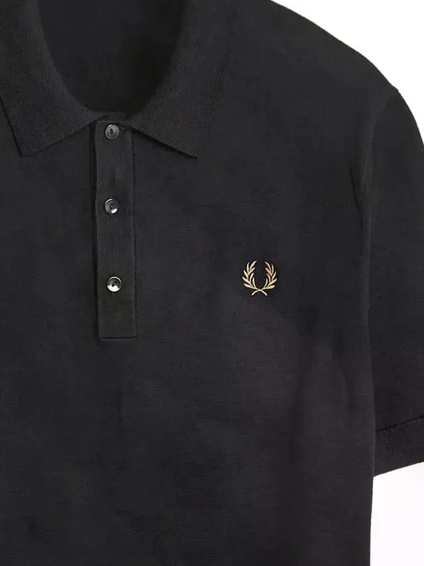 Fred Perry Knitted Polo Shirt