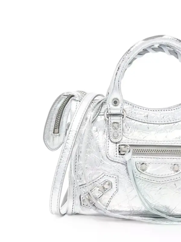 Balenciaga Nano Le City Metallic Tote Bag