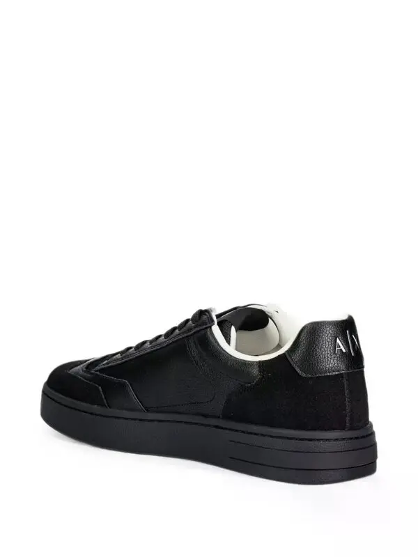 Armani Exchange Logo-patch Panelled Sneakers