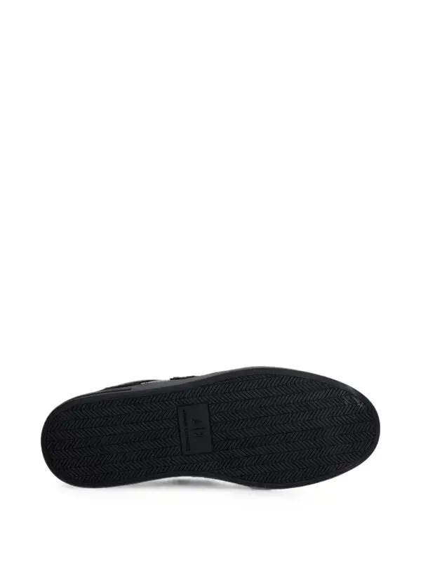 Armani Exchange Logo-patch Panelled Sneakers