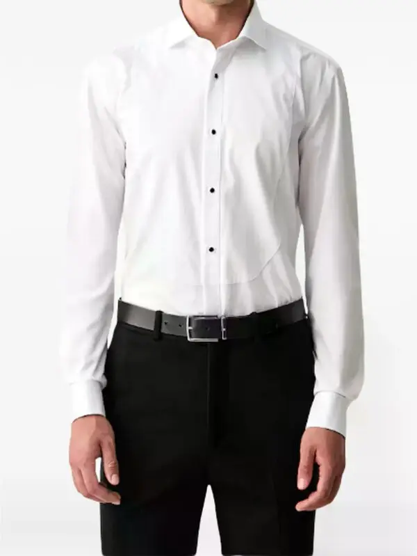 BOSS Bib-front Cotton Shirt