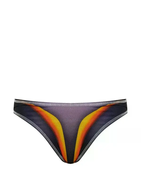 Dsquared2 Graphic-print Thongs - Purple