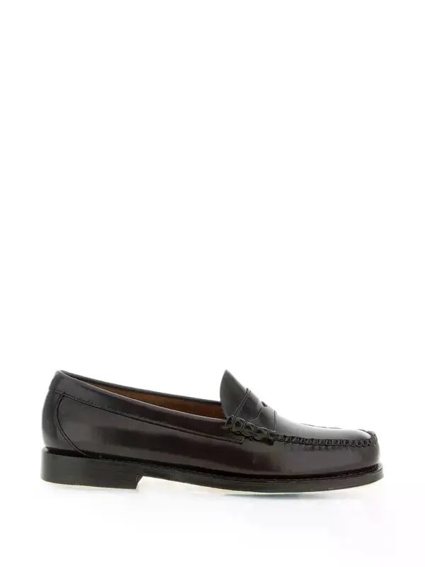 G.H.BASS Weejuns Larson Beefroll-stitch Leather Loafers - Brown