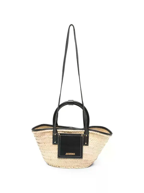 Jacquemus Small Soli Basket Bag - Neutrals