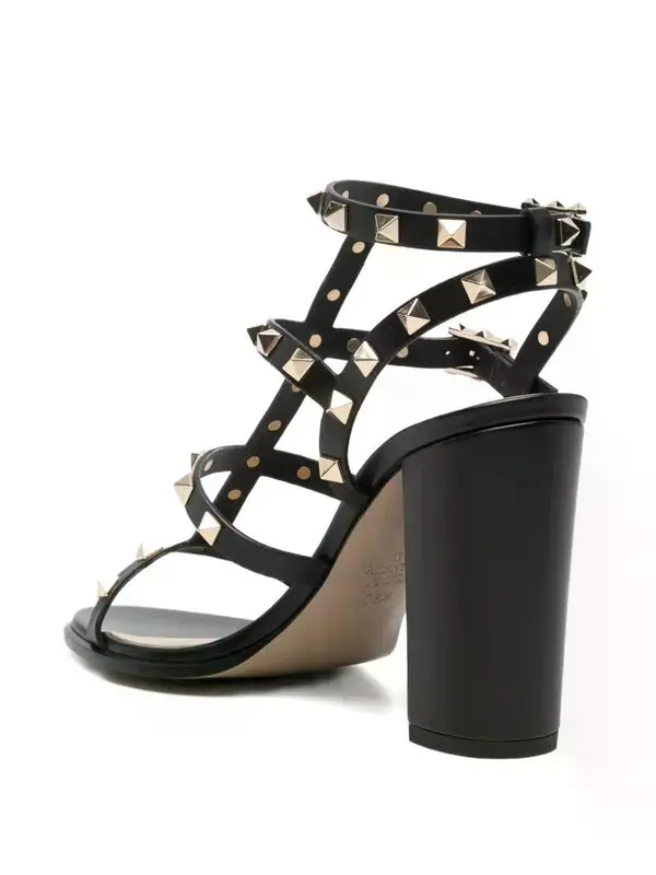 Valentino Garavani Rockstud Ankle-strap Heeled Sandals