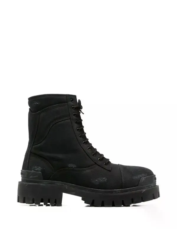 Balenciaga Lace-up Combat Boots