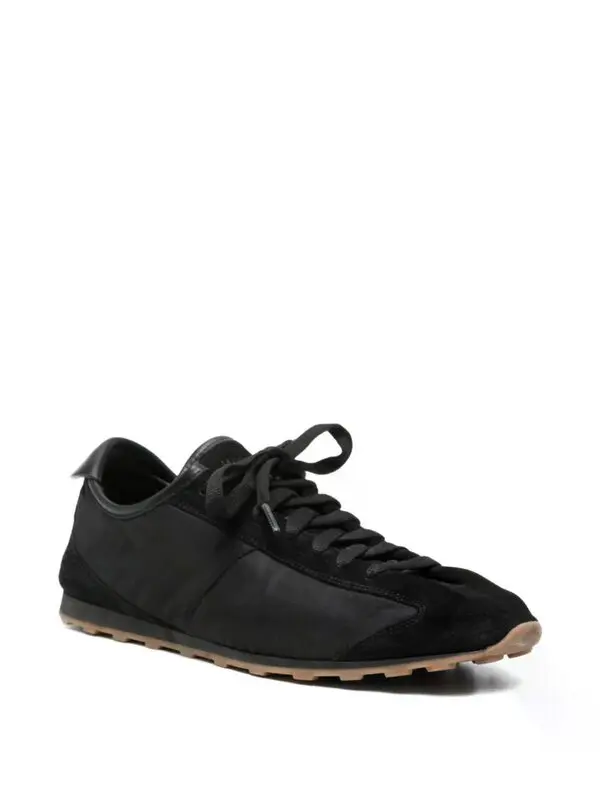 Jacquemus The Tennis Suede-panel Lace-up Sneakers