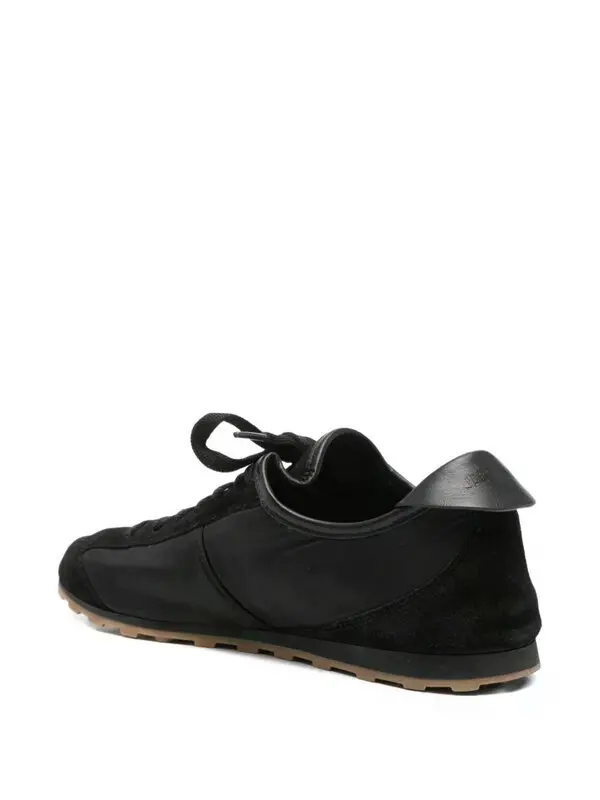Jacquemus The Tennis Suede-panel Lace-up Sneakers