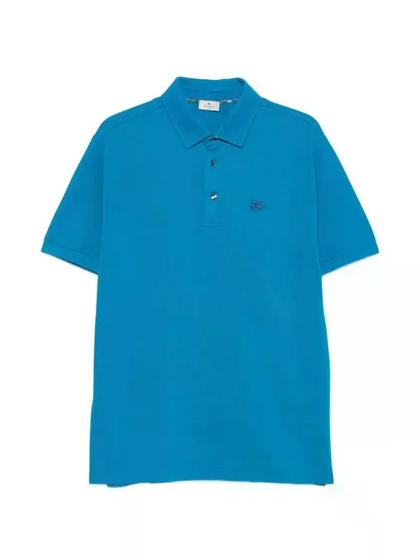 Etro Logo-embroidered Polo Shirt