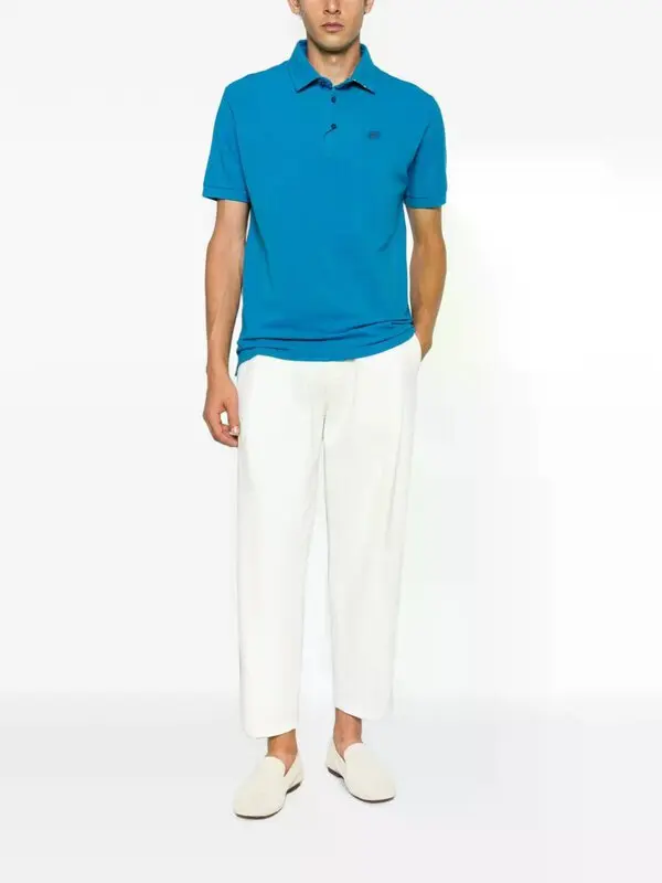 Etro Logo-embroidered Polo Shirt