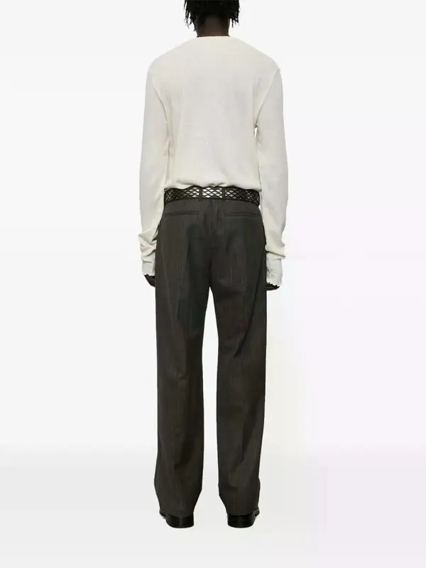 Our Legacy Pinstripe-pattern Pleated Trousers