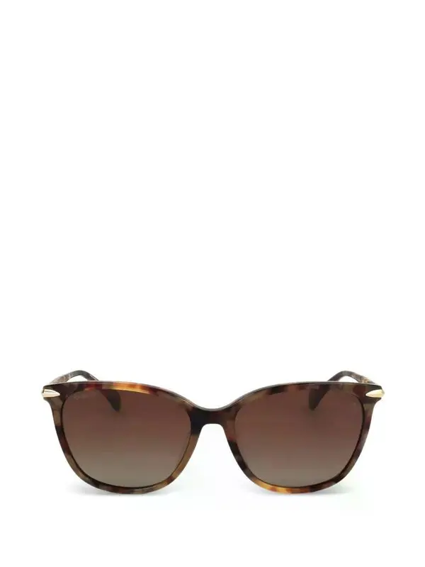 Rag & Bone Tortoiseshell Effect Cat Eye Sunglasses - Brown