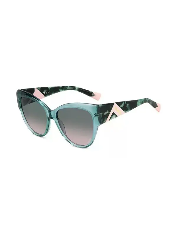 Missoni Engraved Logo Sunglasses - Green