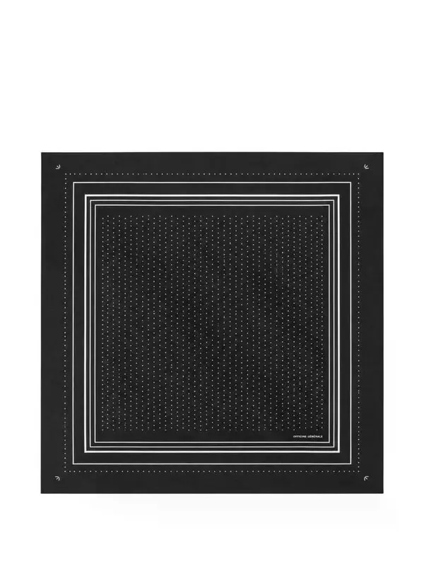Officine Générale Polka-dot Wool Scarf