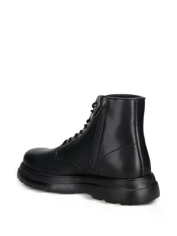 Armani Exchange Lace-up Ankle Boots