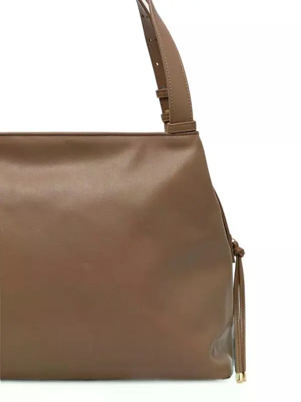 Armani Exchange Logo Plaque Buckle Strap Tote Bag