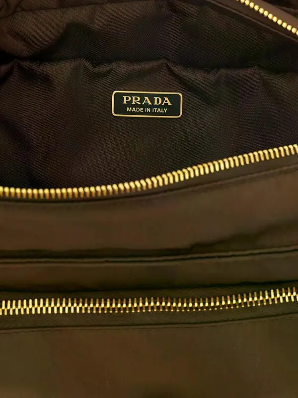 Prada Medium Re-nylon Shoulder Bag With Flap