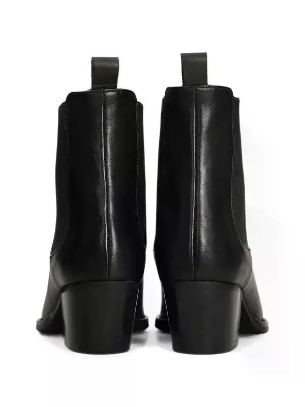 JULIE DEE Elasticated Side-panel Chelsea Boots