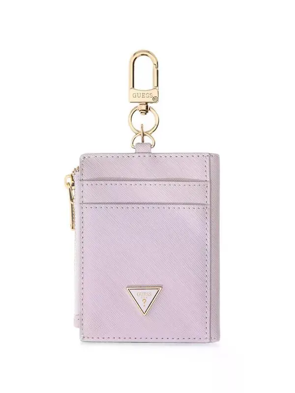 Guess Zip-around Card Holder - Pink