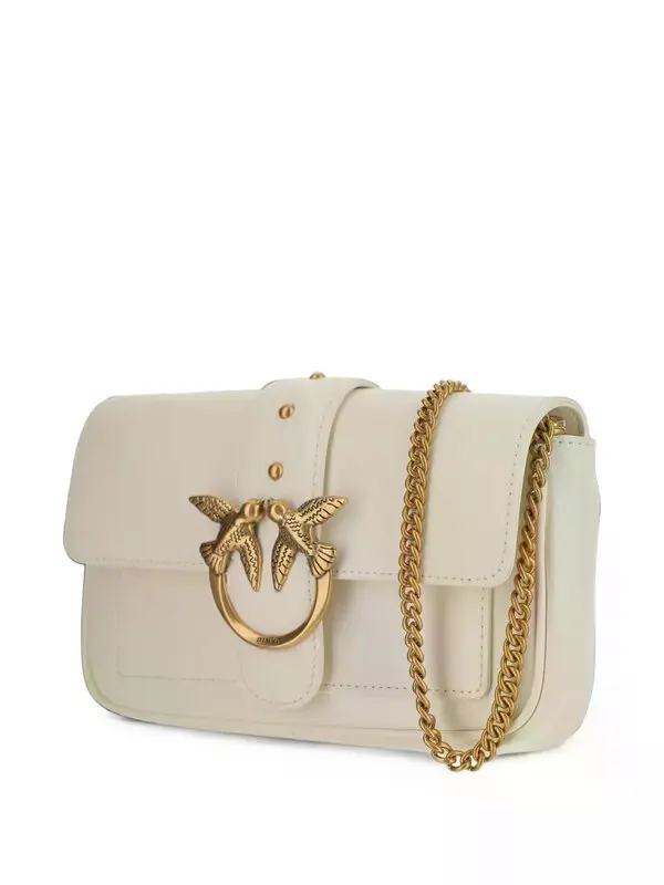 Pinko Love Bag One Simply Leather Micro-studded Bag