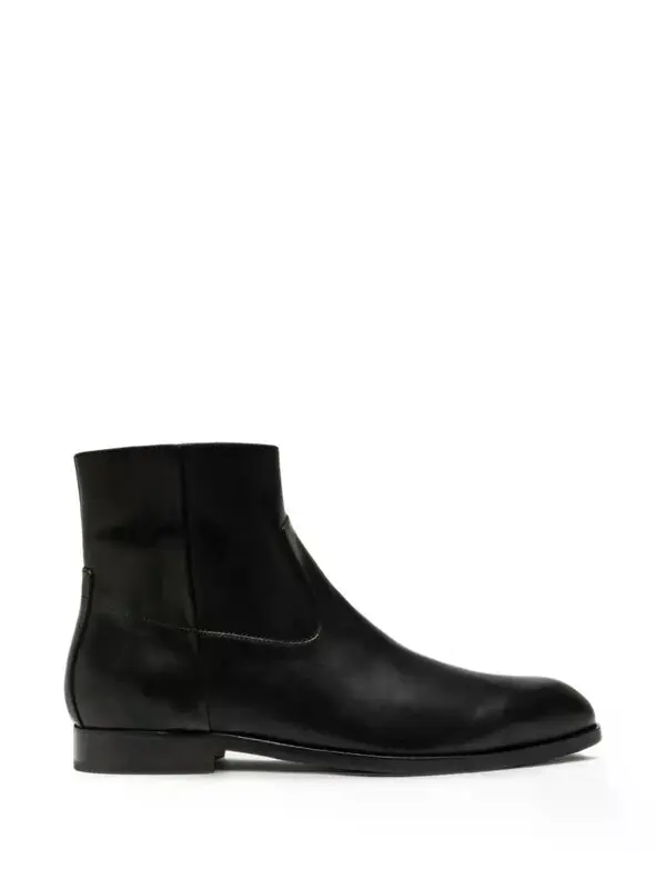 BUTTERO® Floyd Side-zip Ankle Boots - Black