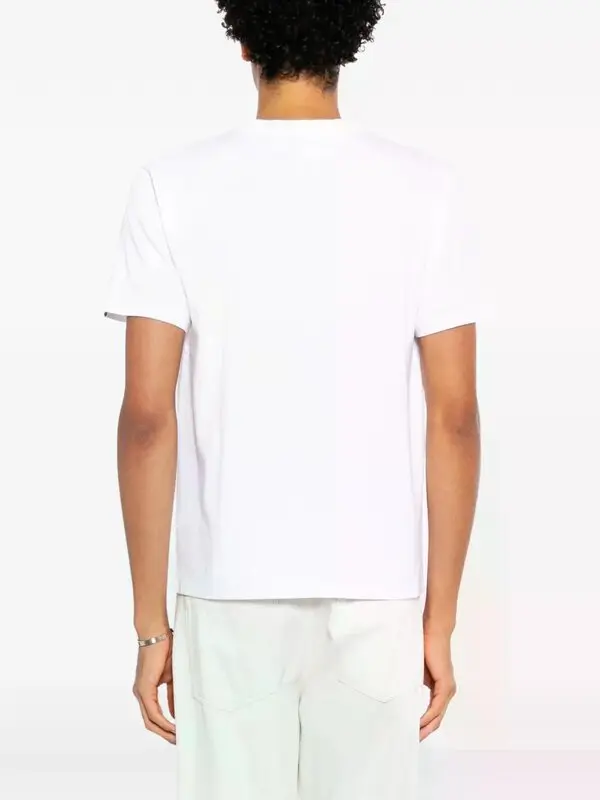 AGNES B. Logo Embroidered T-shirt