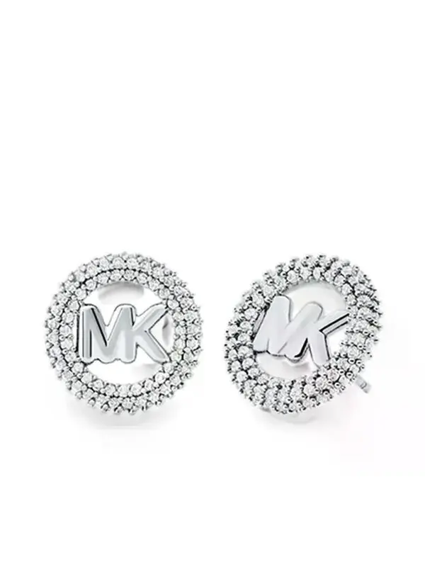 Michael Kors Pavé-set Logo Earrings