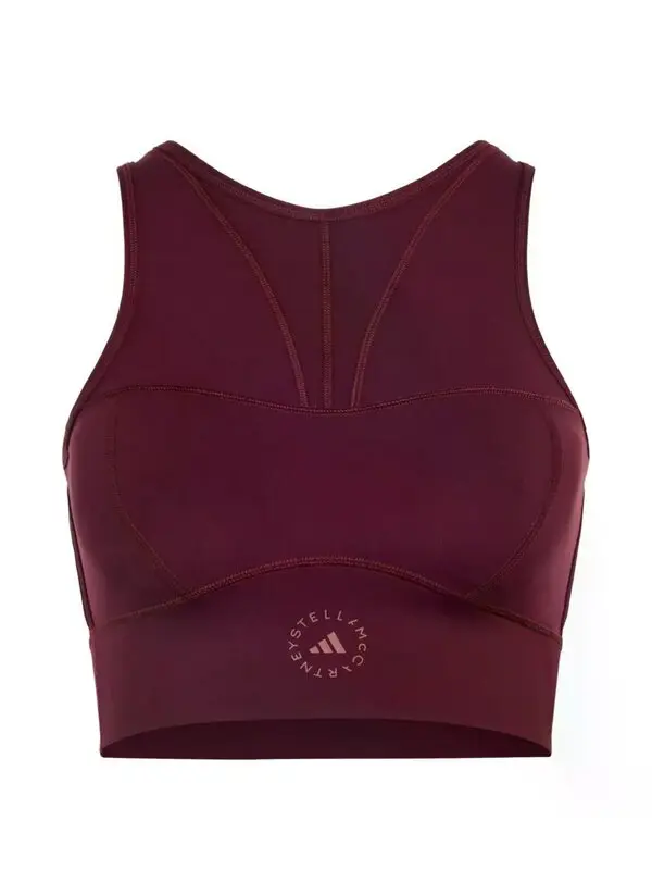 Adidas X Stella Mccartney Cropped Top - Red