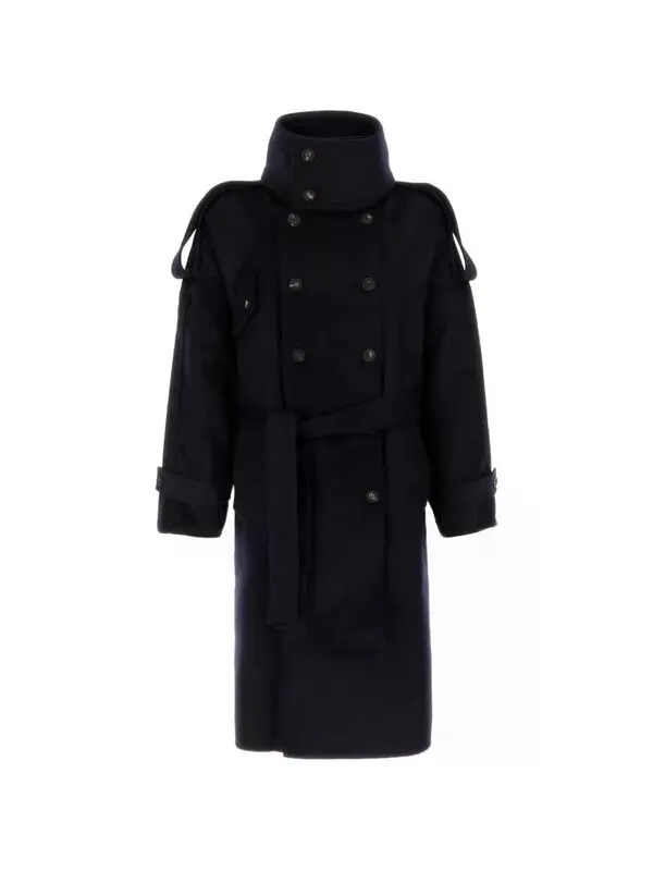 FERRAGAMO Double-breasted Belted Coat