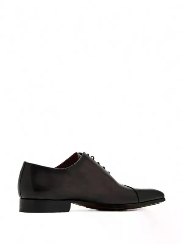 Magnanni Panelled Leather Lace-up Shoes