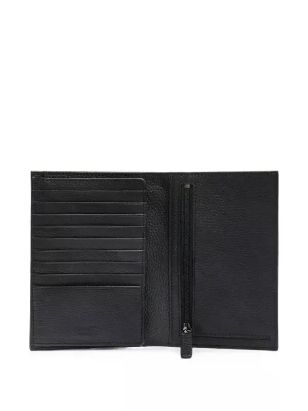 LANCEL Leon Grained Leather Wallet