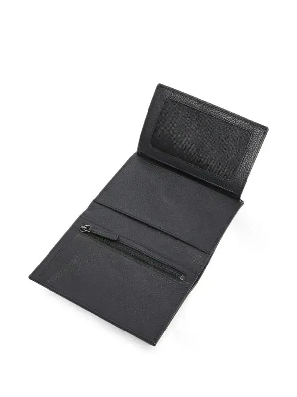 LANCEL Leon Grained Leather Wallet
