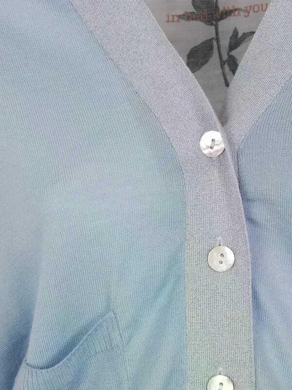 IN BED WITH YOU Fine-knit Button-up Cardigan