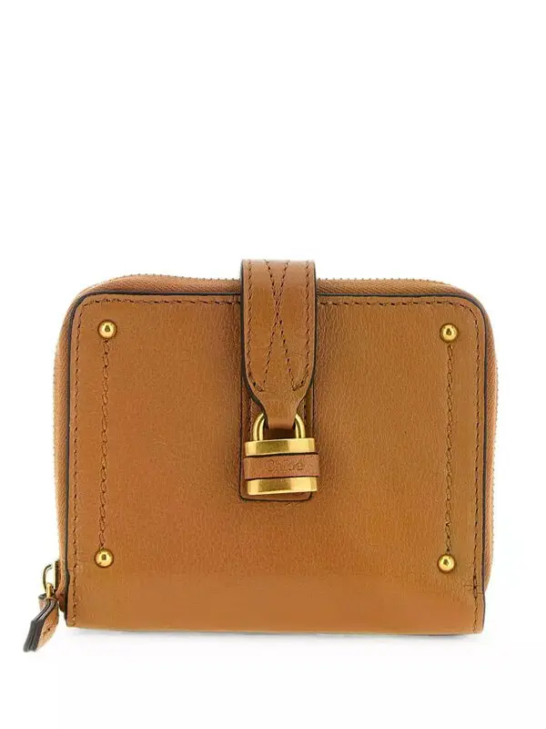 Chloé Paddington Leather Wallet - Brown