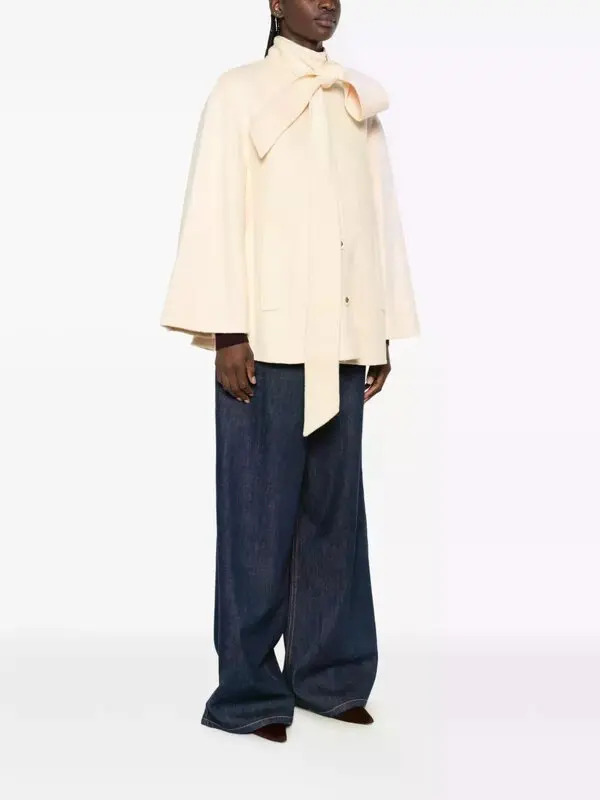 Zimmermann Valiant Pussy-bow Single-breasted Coat
