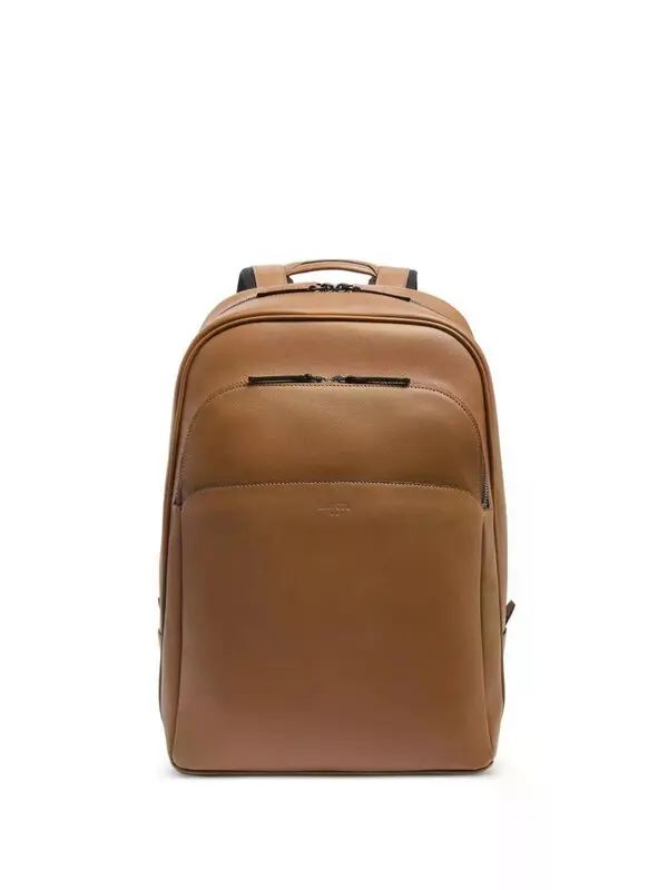 LANCEL Edgard Leather Backpack