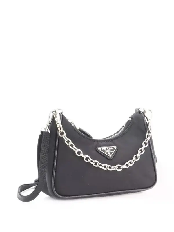 Prada Re-edition Shoulder Bag Tessuto Mini Hobo Bag