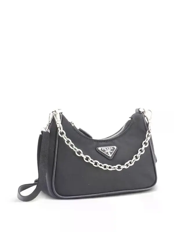Prada Re-edition Tessuto Mini Hobo Bag