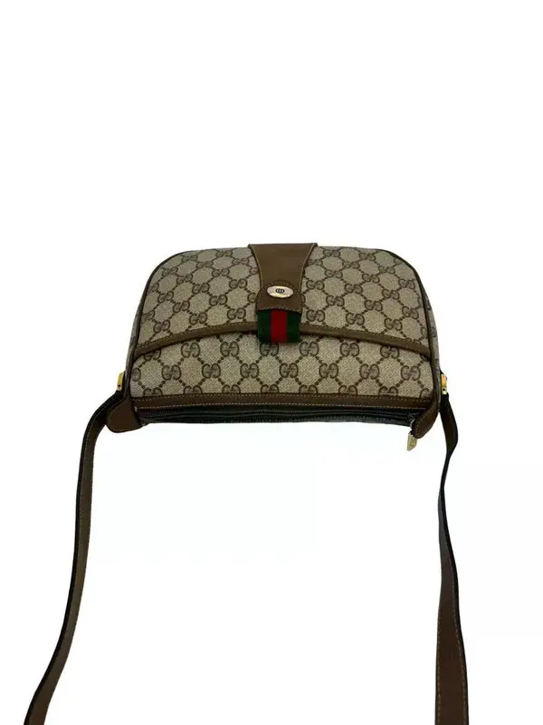 Gucci Gg Supreme Web Crossbody Bag