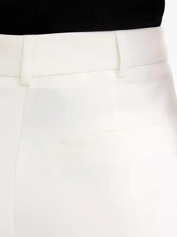 MORGAN High-waisted Pressed-crease Trousers