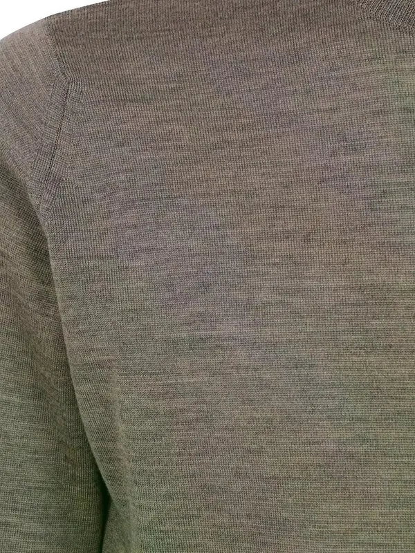 John Smedley Harcourt Mock-neck Fine-knit Top