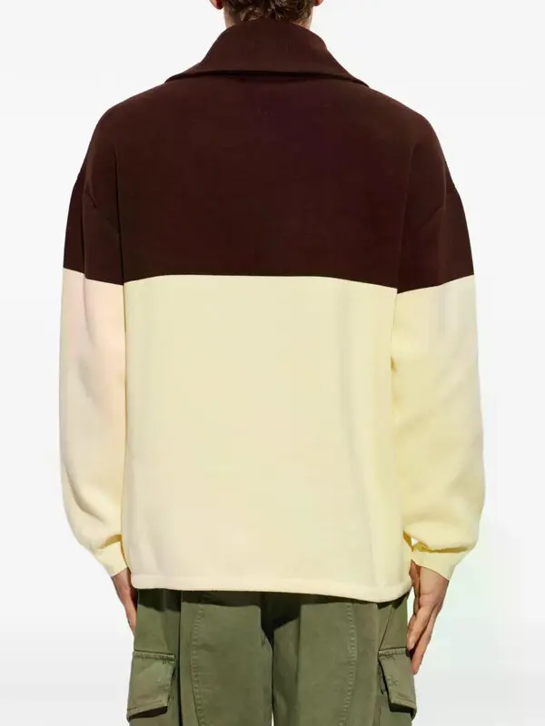 Loewe Colour-block Anagram-embroidered Sweater