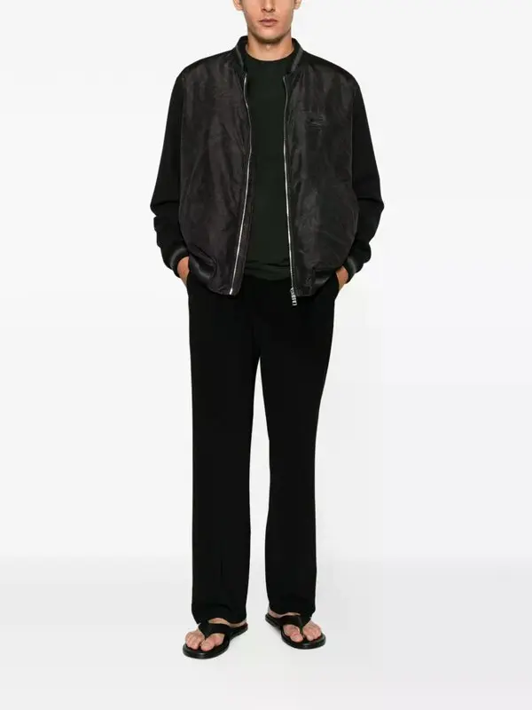 Etro Paisley-print Panelled Bomber Jacket