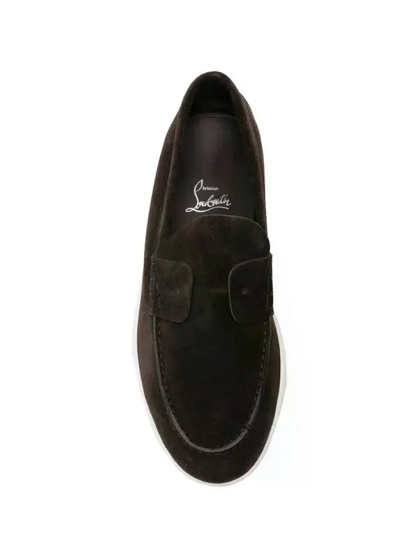 CHRISTIAN LOUBOUTIN Chambeliboat Appliqué Loafers
