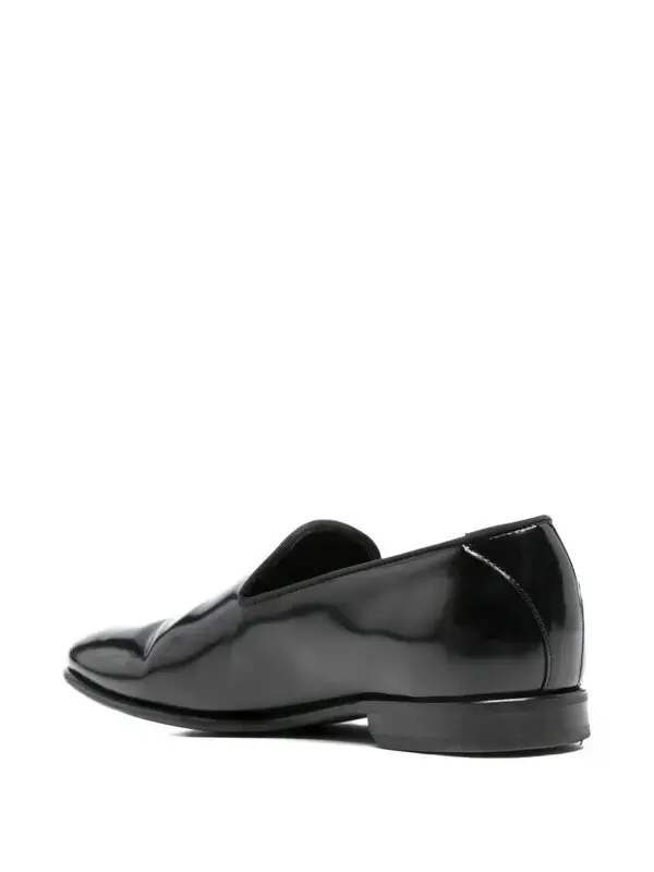JIMMY CHOO Thame Round-toe Loafers