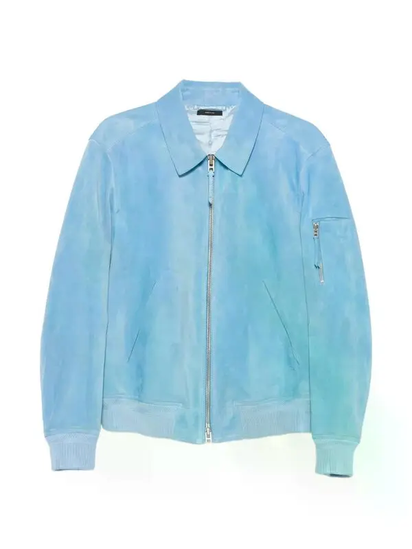TOM FORD Zipped Suede Bomber Jacket