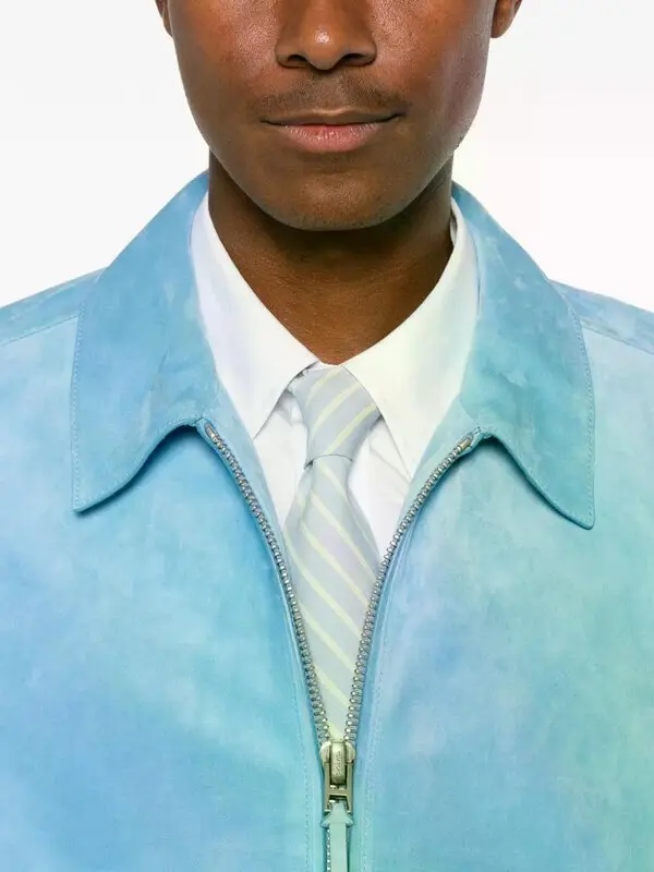 TOM FORD Zipped Suede Bomber Jacket