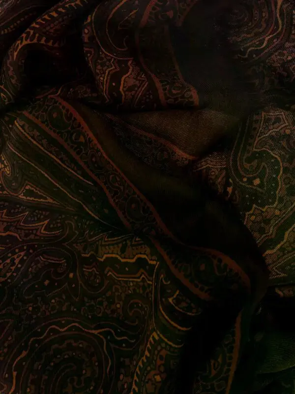 Etro Paisley-print Frayed Scarf